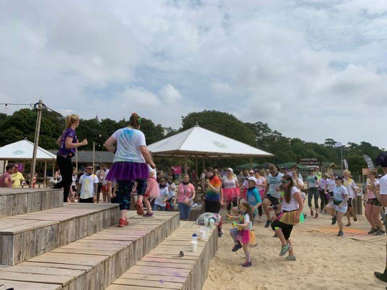 Sun, sand and plenty of paint at the Exmouth Colour Bomb - Acorn