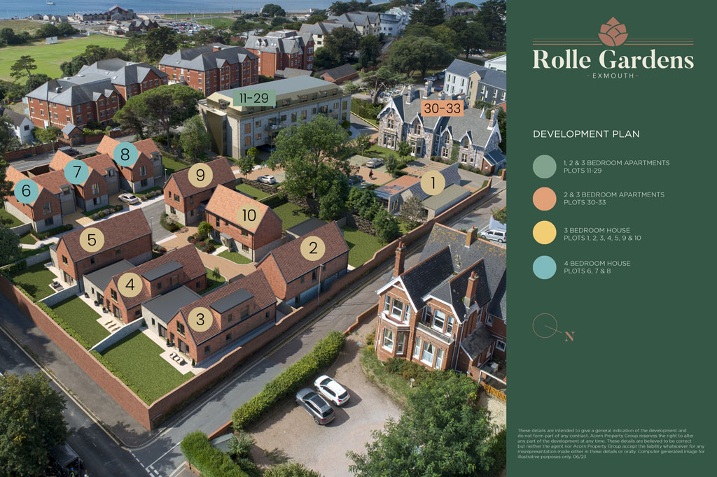 Rolle Gardens | New Homes For Sale in Exmouth | Acorn